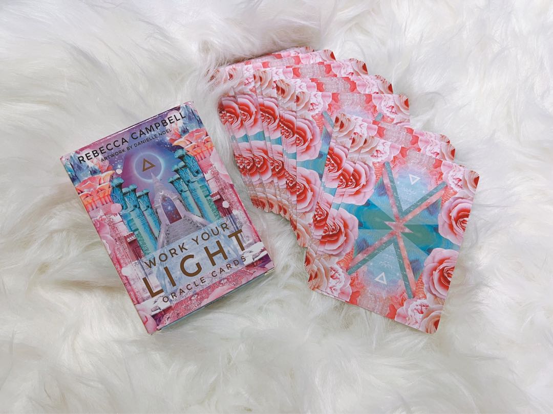 WORK YOUR LIGHT Oracle Cards, Everything Else on Carousell
