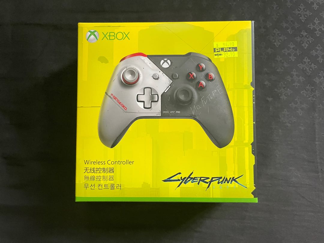 Xbox Controller Cyberpunk 2077 Limited Edition, Video Gaming, Gaming ...