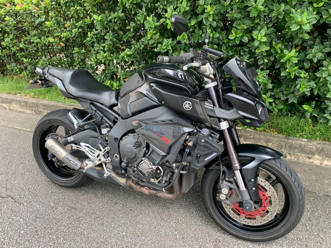 Yamaha MT-10 Matt Black Color. One Meticulous Owner. Registration Date ...