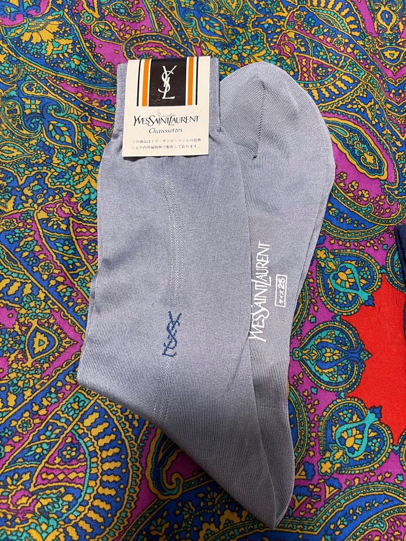 YSL socks , Luxury, Apparel on Carousell
