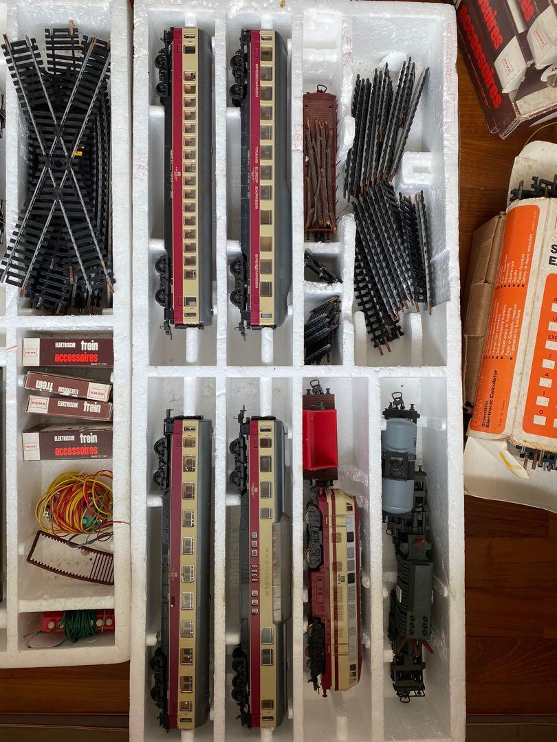 2 sets of H0 model train sets + lots of extra rail track, Hobbies ...