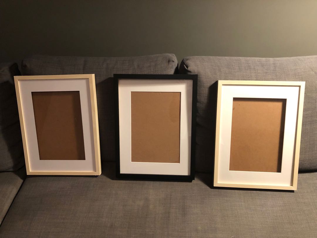 3 IKEA Frames (30x40) - RIBBA, Furniture & Home Living, Home Decor ...