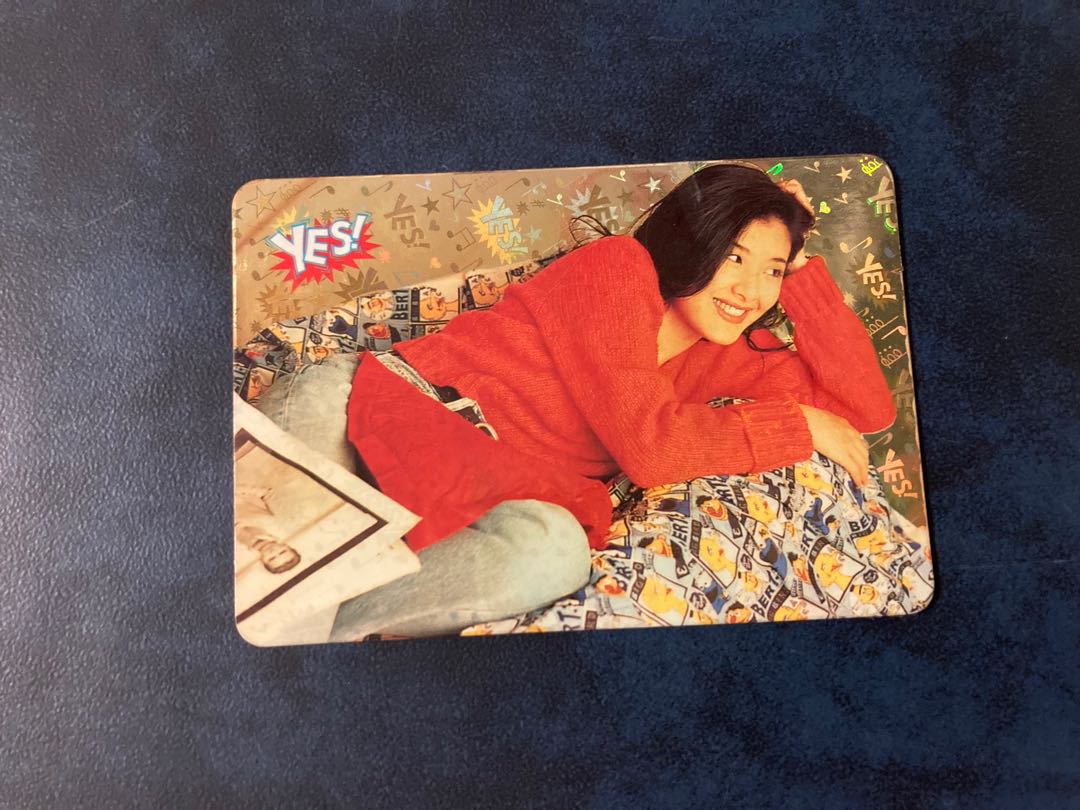 經典絕版 Yes Card 蘇慧倫 閃卡 閃咭 Yes卡 Yes 咭, 興趣及遊戲, 收藏品及紀念品, 明星周邊 - Carousell
