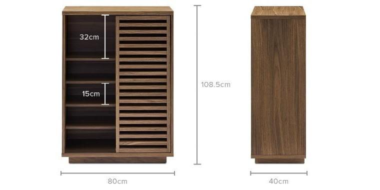 AEON Cabinet in WALNUT, Furniture & Home Living, Furniture, Shelves ...