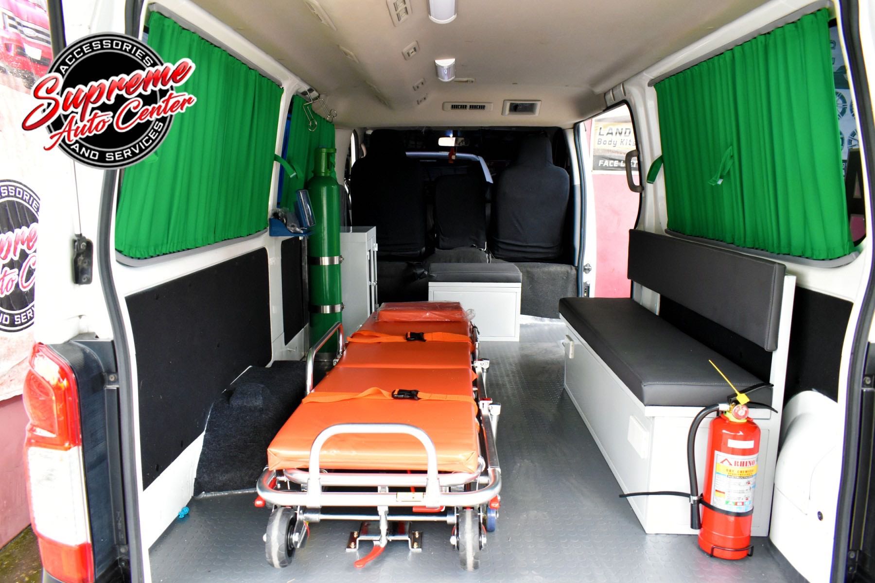 Ambulance Assembly Conversion toplight blinker stretcher equipment, Car ...