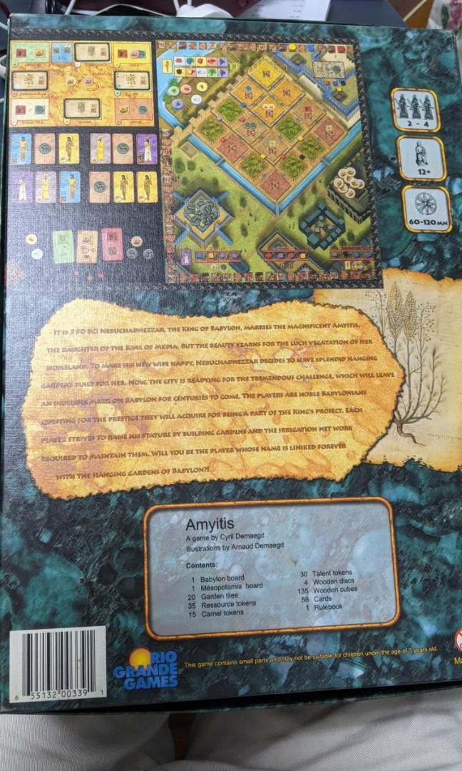 Amyitis Board game boardgame, Hobbies & Toys, Toys & Games on Carousell