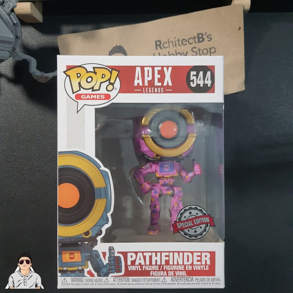 Apex Legends PATHFINDER FUNKO POP SE Sticker, Hobbies & Toys ...