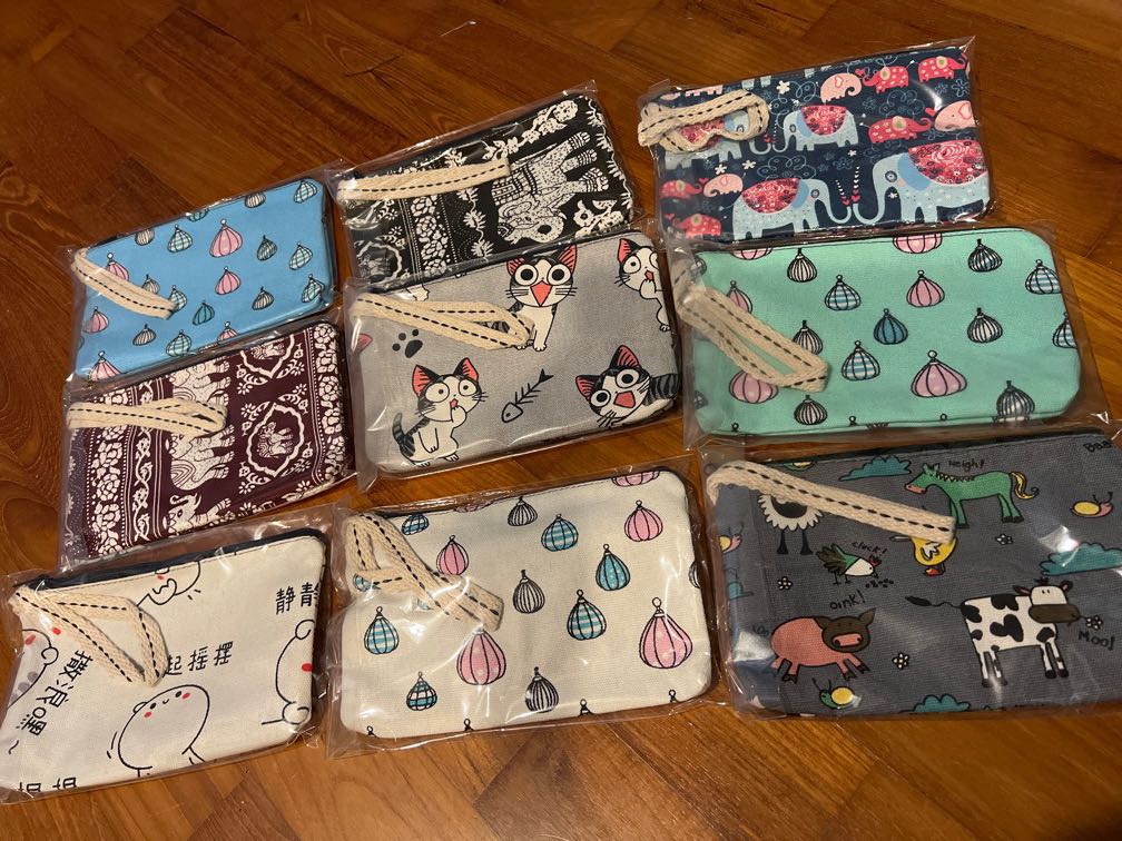 Assorted Pouch, Women's Fashion, Bags & Wallets, Purses & Pouches on ...