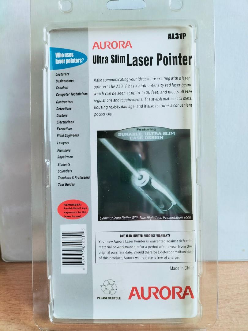 Aurora Ultra Slim Laser Pointer, Computers & Tech, Parts & Accessories ...
