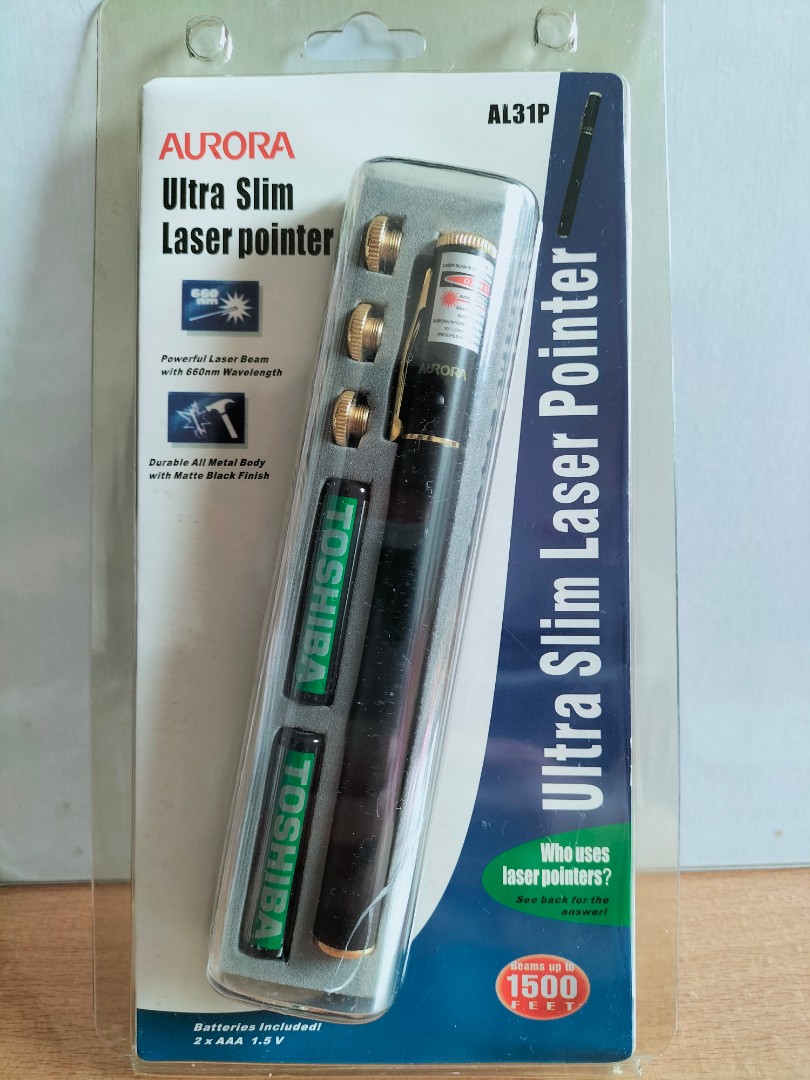 Aurora Ultra Slim Laser Pointer, Computers & Tech, Parts & Accessories ...
