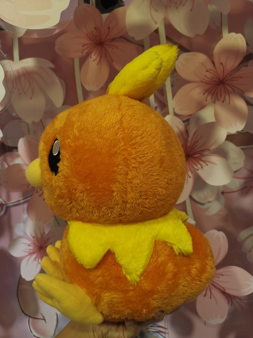 Authentic Banpresto pokemon warm and fluffy torchic big soft toy plush ...