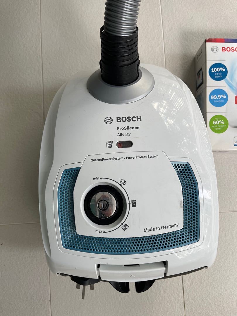 BOSCH ProSilence Vacuum with Vacuum Bags, TV & Home Appliances, Vacuum ...
