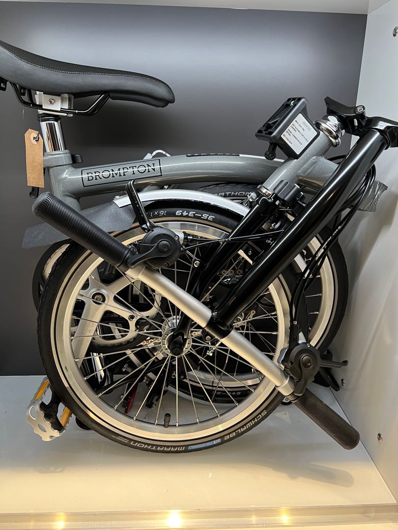Brompton C Line In Storm Grey limited Edition , Health & Nutrition ...