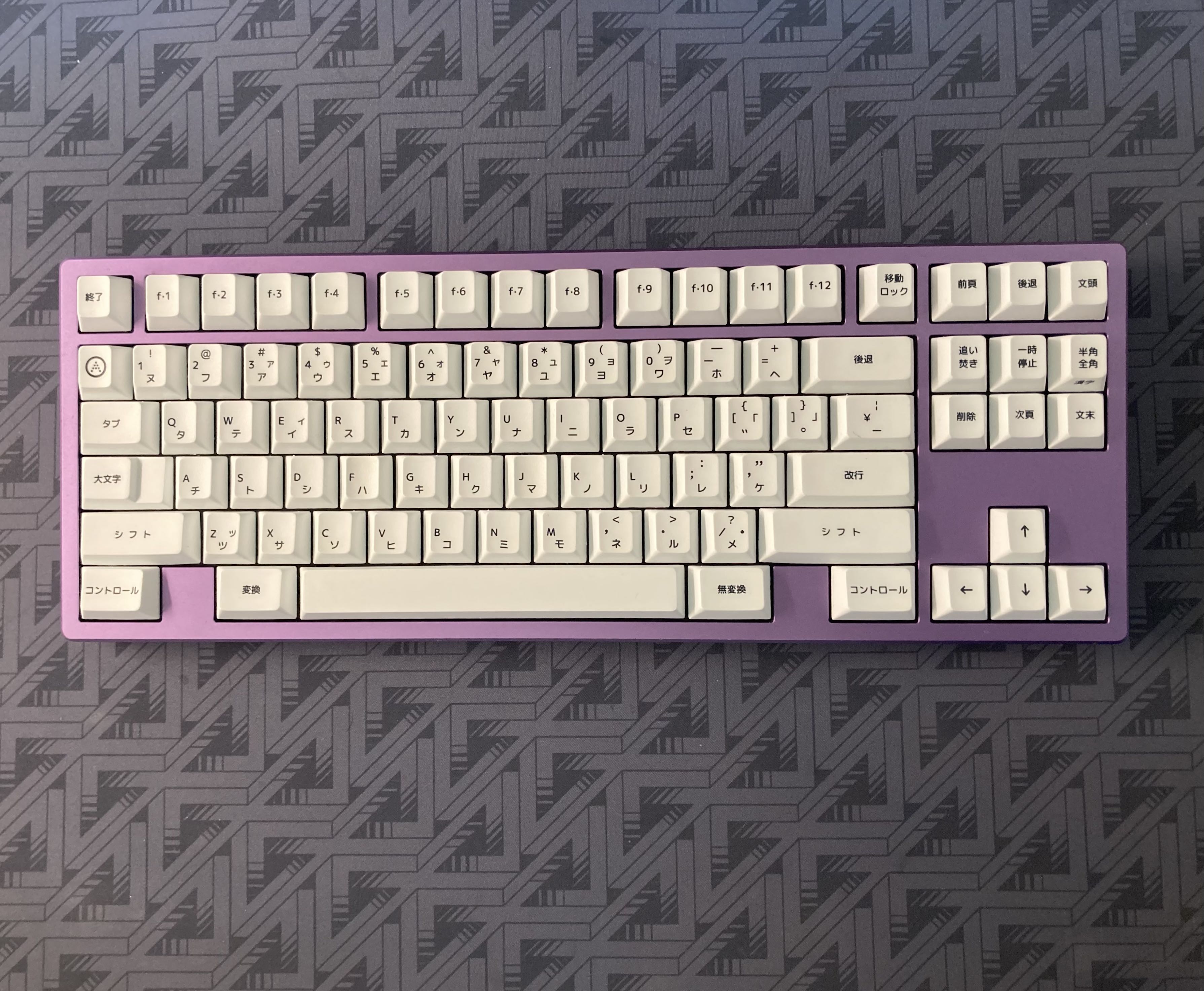 Built Monokei KFE CE WKL Purple Custom Mechanical Keyboard + Extras ...