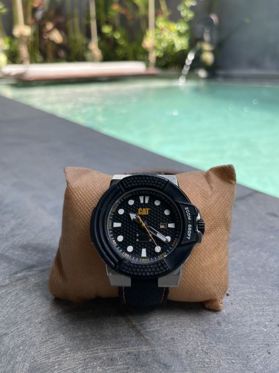 CATERPILLAR MAN WATCH NETT (NO COD), Fesyen Pria, Jam Tangan di Carousell