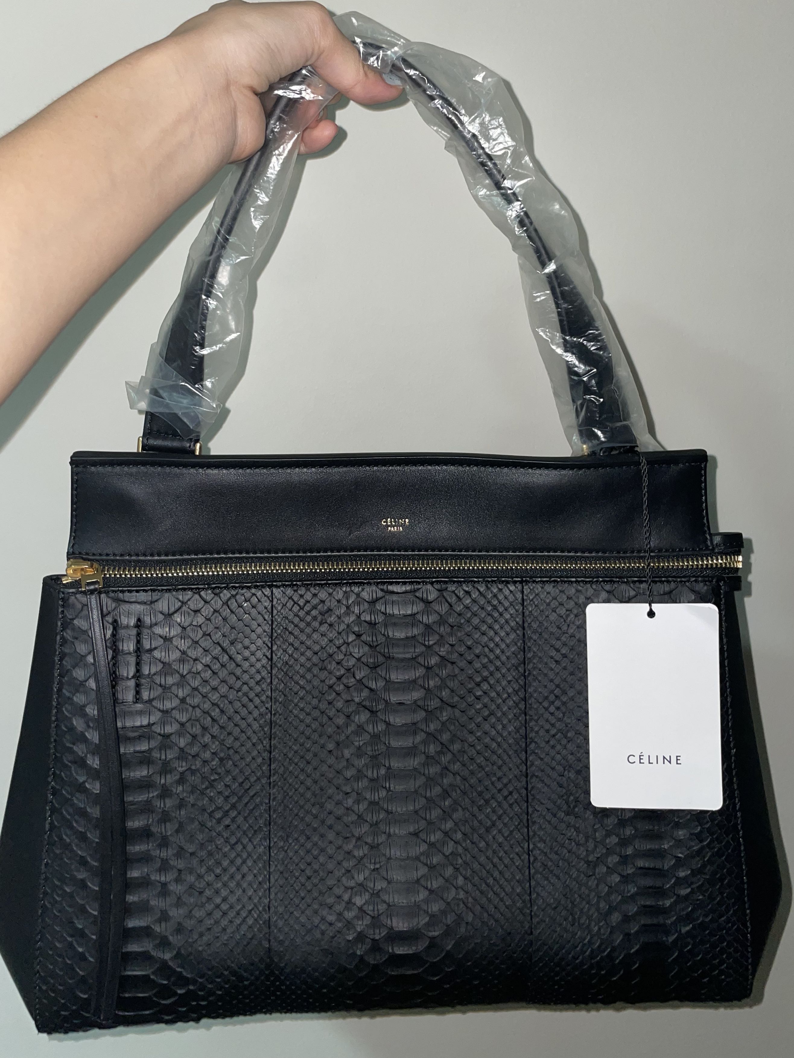 celine edge python bag brand new, Women's Fashion, Bags & Wallets ...