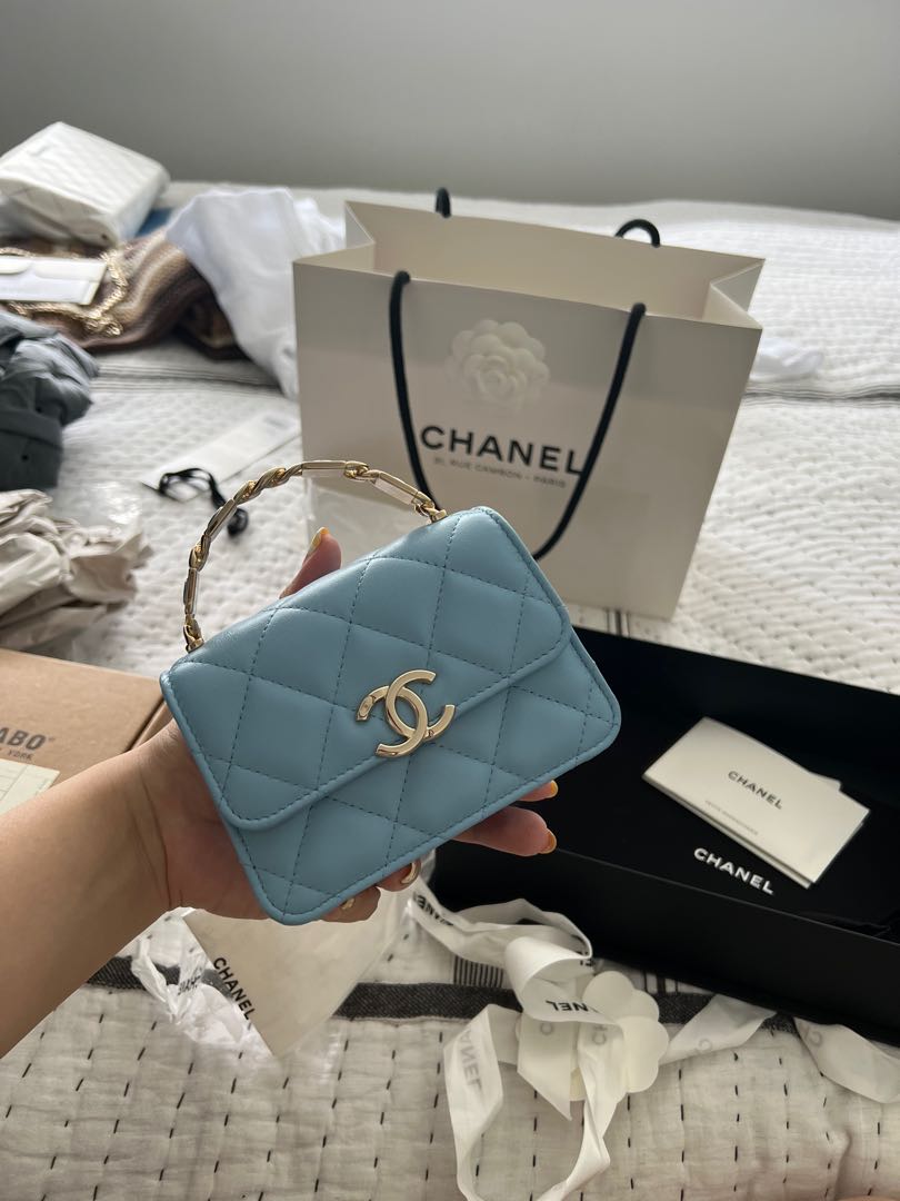 Channel Bag, Women's Fashion, Bags & Wallets, Clutches on Carousell