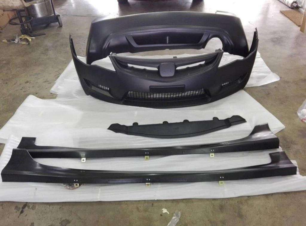 Civic FD Type R bodykit PP material, Car Accessories, Accessories on ...