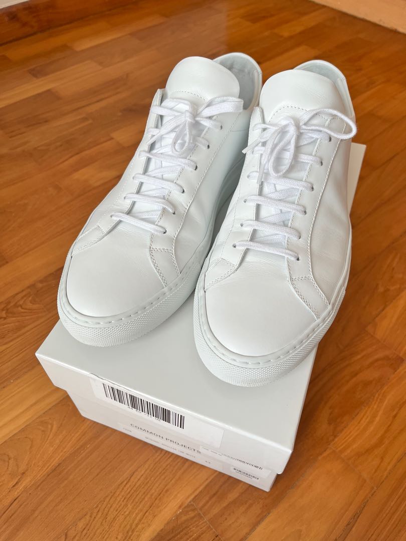 Common Projects Achilles Low White, Men's Fashion, Footwear, Sneakers ...