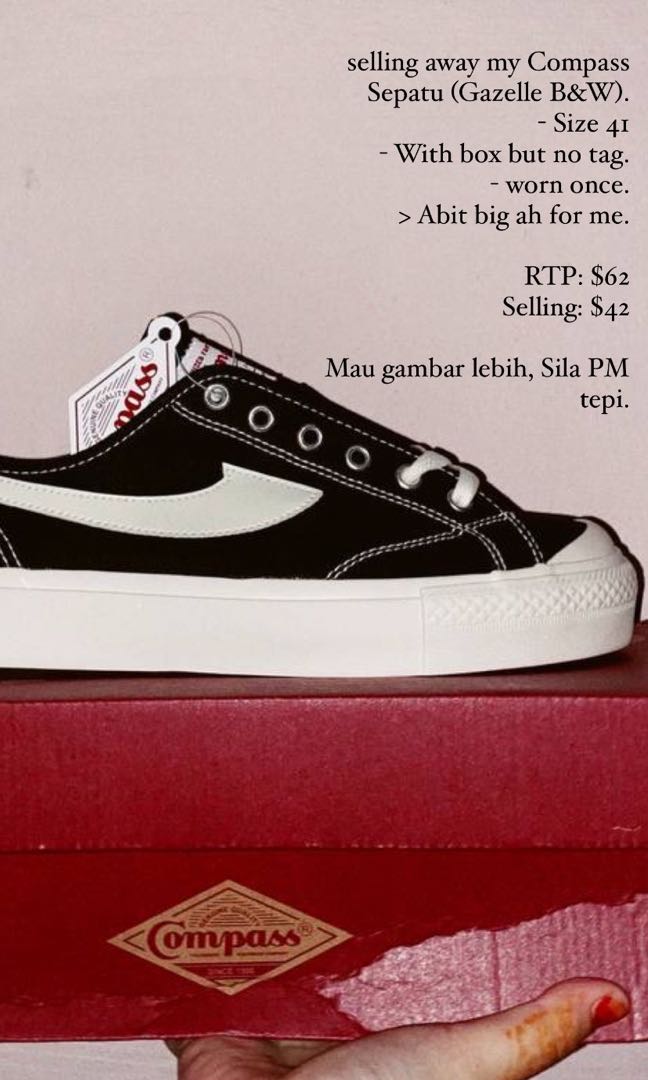 Compass Shoe (SepatuCompass), Women's Fashion, Footwear, Sneakers on ...