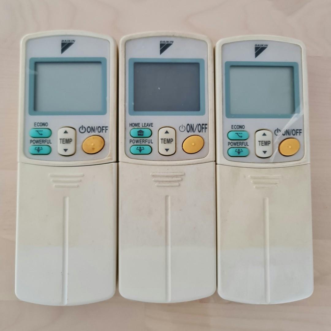 Daikin Air Conditioner Remote Control ARC433B47 Original, TV & Home ...