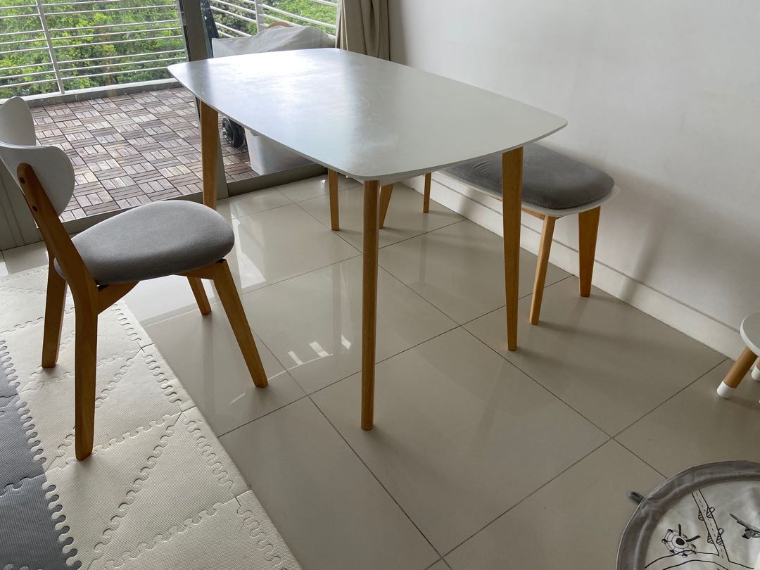 Hipvan Dining Table Set, Furniture & Home Living, Furniture, Tables ...