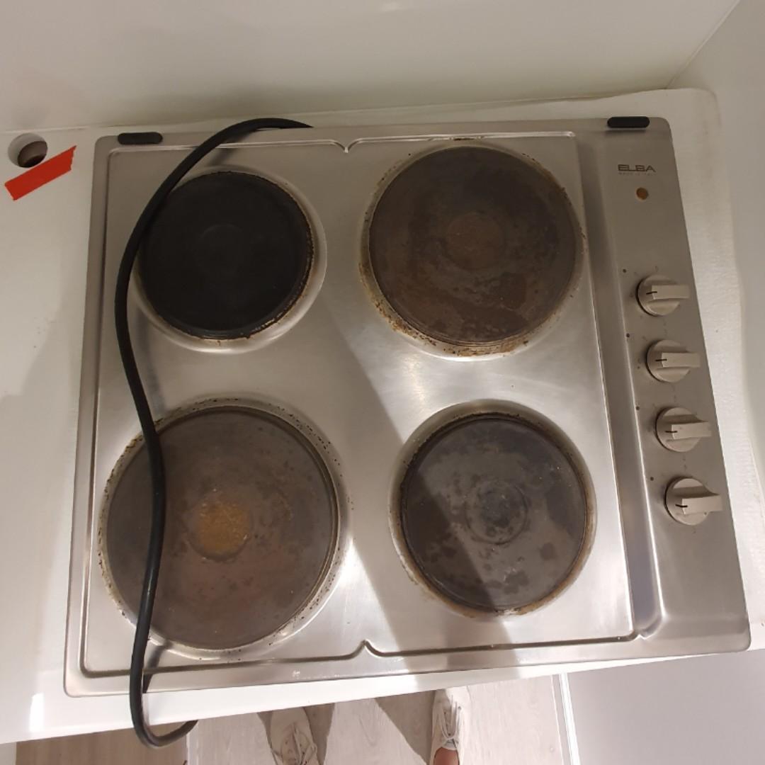 Elba Electric Cooktop, Furniture & Home Living, Kitchenware & Tableware ...