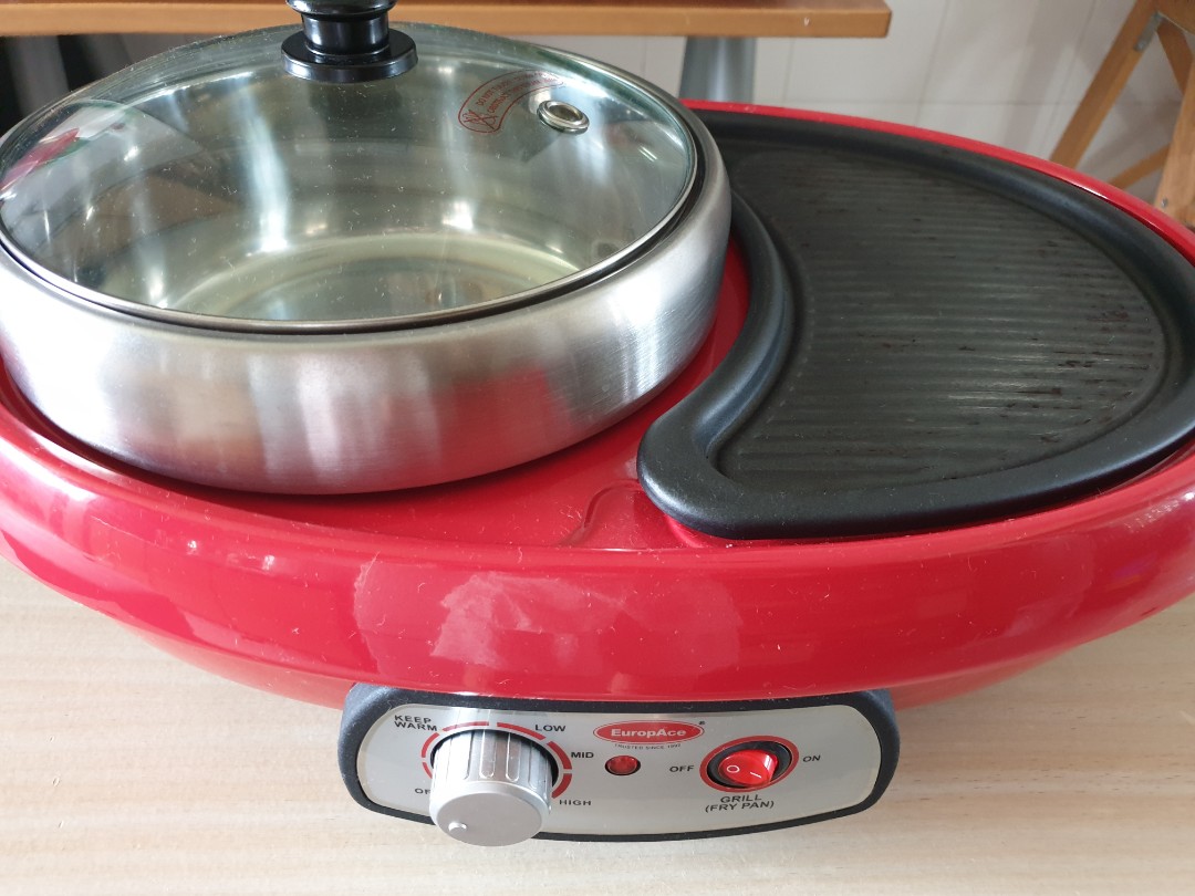 Electric Steamboat & BBQ Grill, TV & Home Appliances, Kitchen ...
