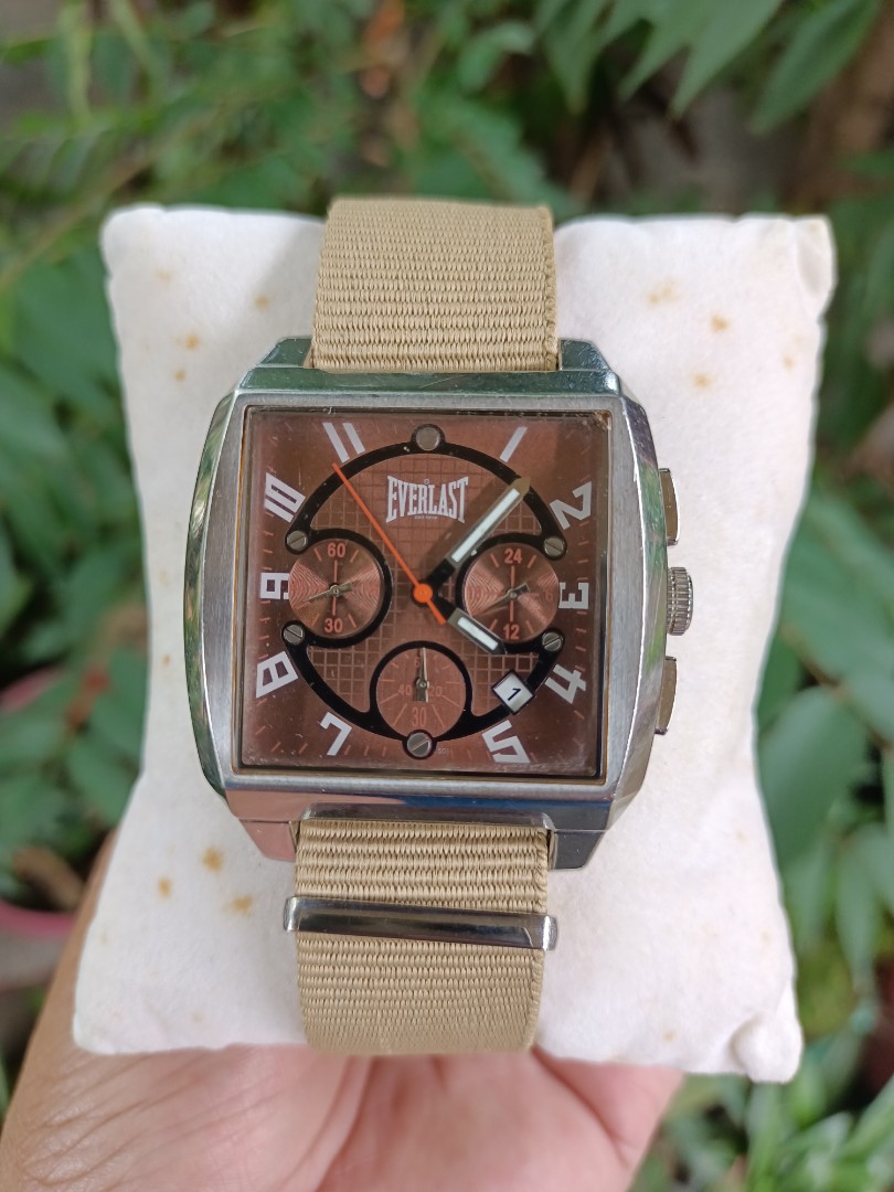 Everlast Chronograph Quartz TV Type Men's Japan, Men's Fashion, Watches ...