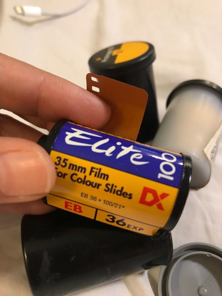 Expired 35mm film (opened packaging), Photography, Photography ...