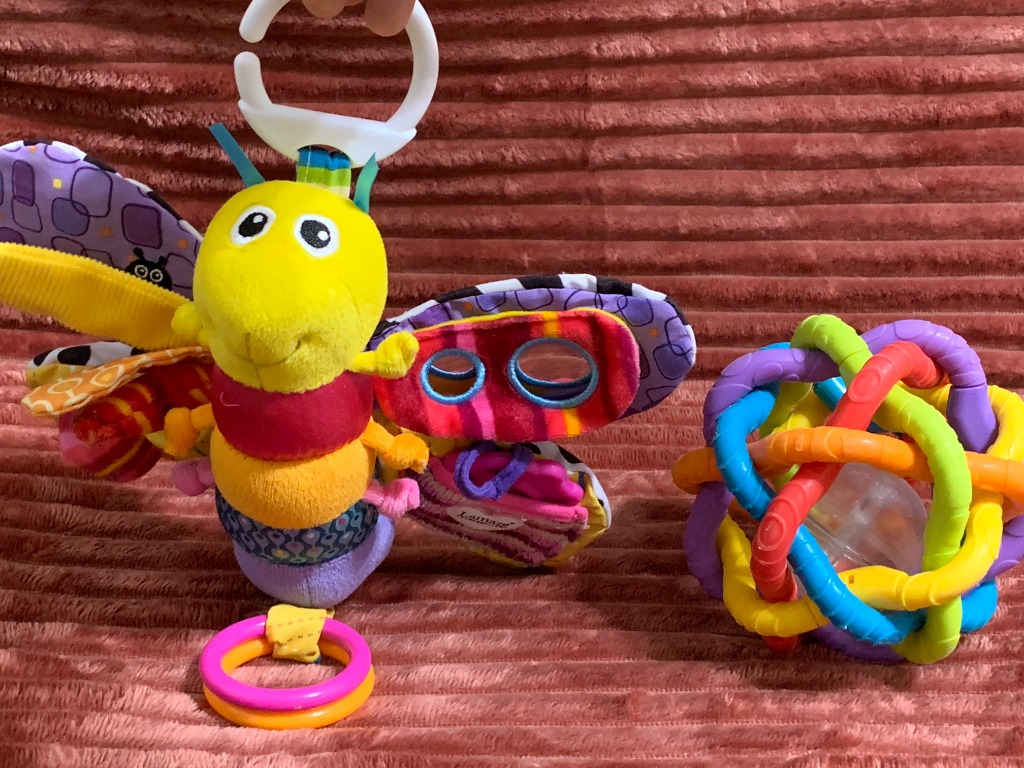 Fifi the Firefly and Bendy Ball Sensory Infant Toy, Babies & Kids ...