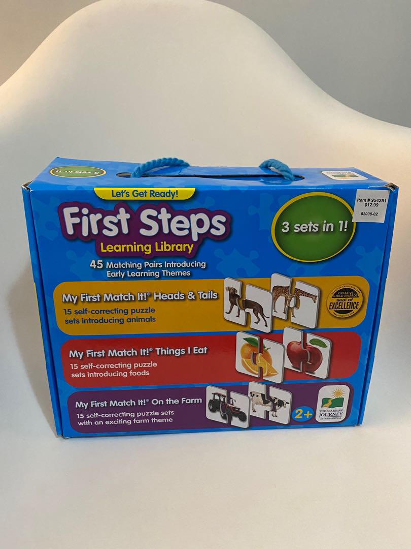 First Steps Learning Library, Hobbies & Toys, Toys & Games on Carousell