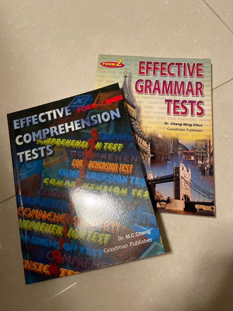 Form 2 English Exercise, 興趣及遊戲, 書本 & 文具, 書本及雜誌 - 補充練習 - Carousell