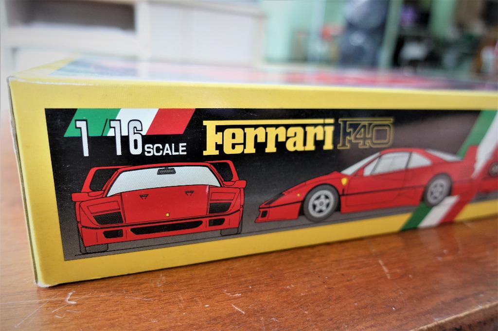 Fujimi 1/16 scale Ferrari F40, Hobbies & Toys, Collectibles & Memorabilia, Vintage Collectibles ...