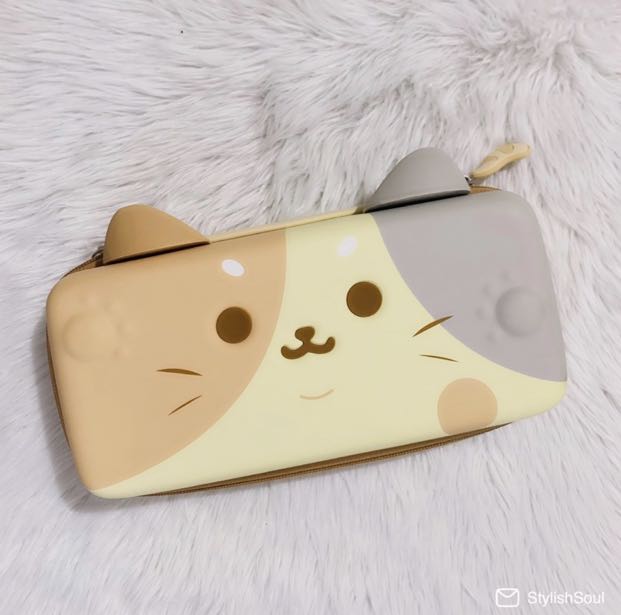 GeekShare Calico Cat Carrying Case for Nintendo Switch and Switch OLED ...