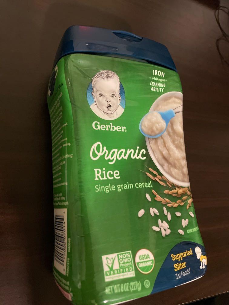 Gerber baby Rice cereal, Babies & Kids, Nursing & Feeding, Weaning ...