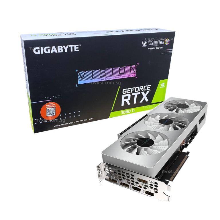 [SOLD OUT] Gigabyte GeForce RTX™ 3080 Ti VISION OC 12G GV-N308TVISION ...