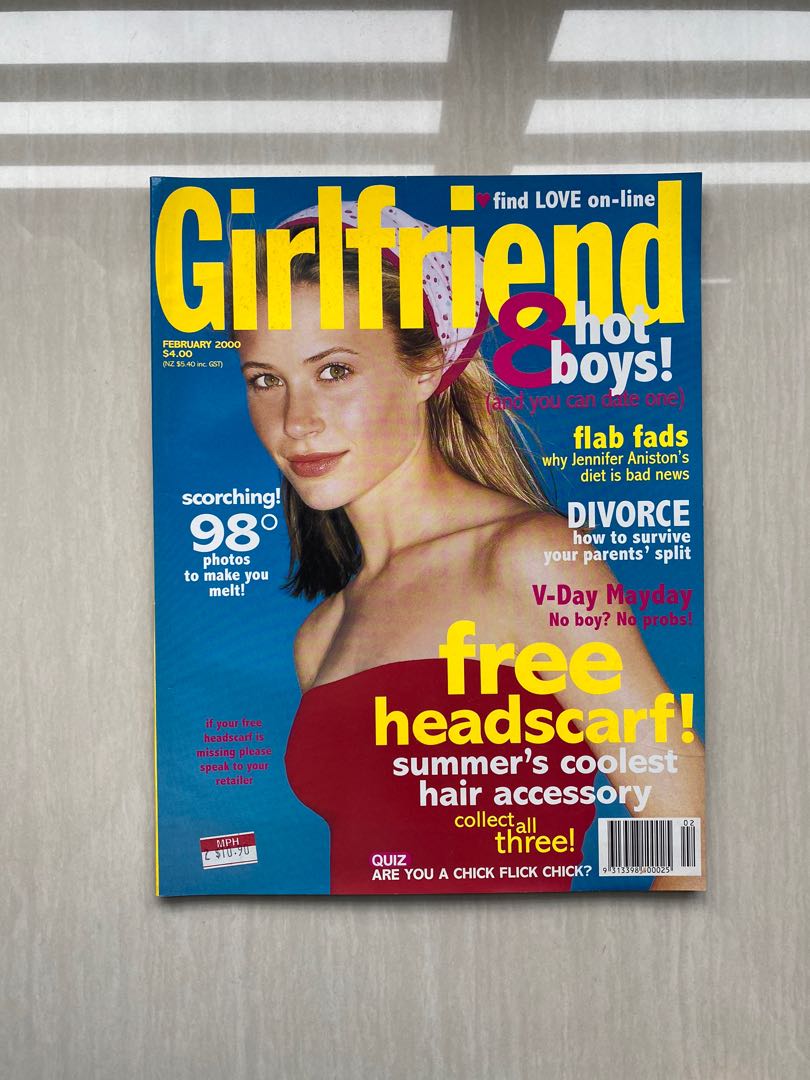 GIRLFRIEND Magazine (Vintage) Year 2000, Hobbies & Toys, Books ...