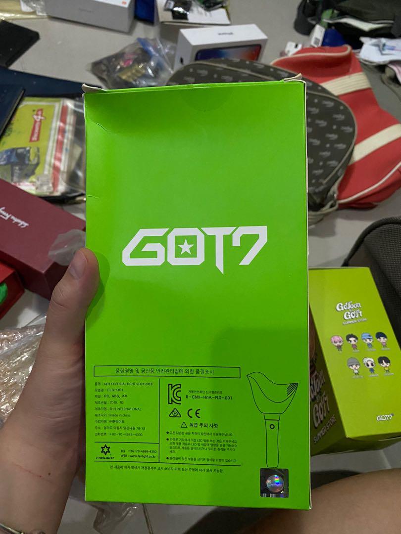 GOT7 LIGHT STICK AHGABONG (2018), Hobbies & Toys, Memorabilia ...