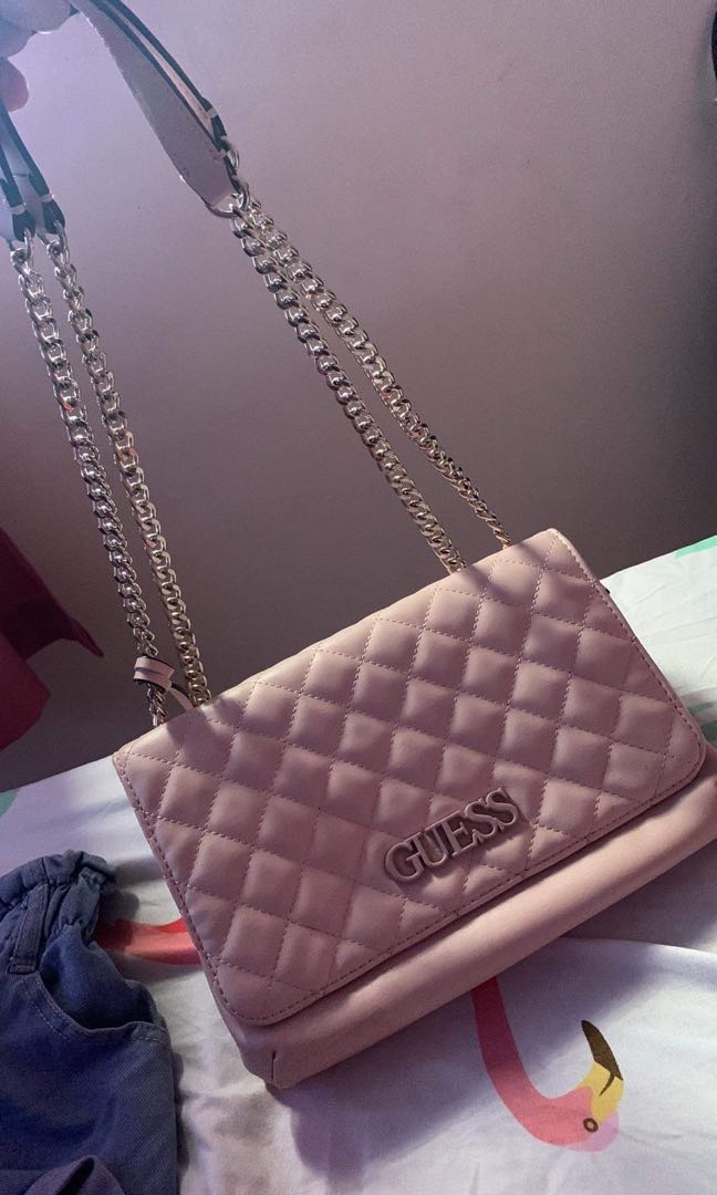 Guess Chain Sling bag, Women's Fashion, Bags & Wallets, Shoulder Bags ...