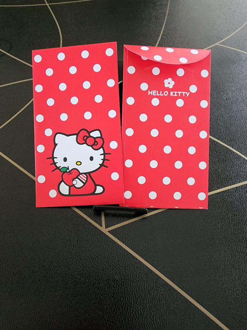 Hello Kitty Hong Bao Red Packets, Hobbies & Toys, Stationery & Craft ...