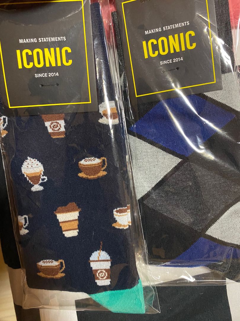 Iconic Socks, Men's Fashion, Watches & Accessories, Socks on Carousell