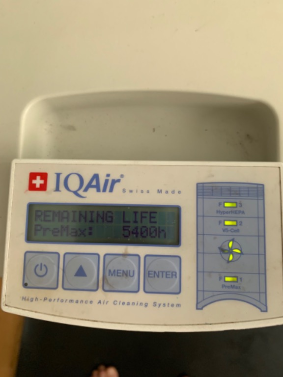 IQAir HealthPro Plus air purifier, TV & Home Appliances, Air Purifiers ...