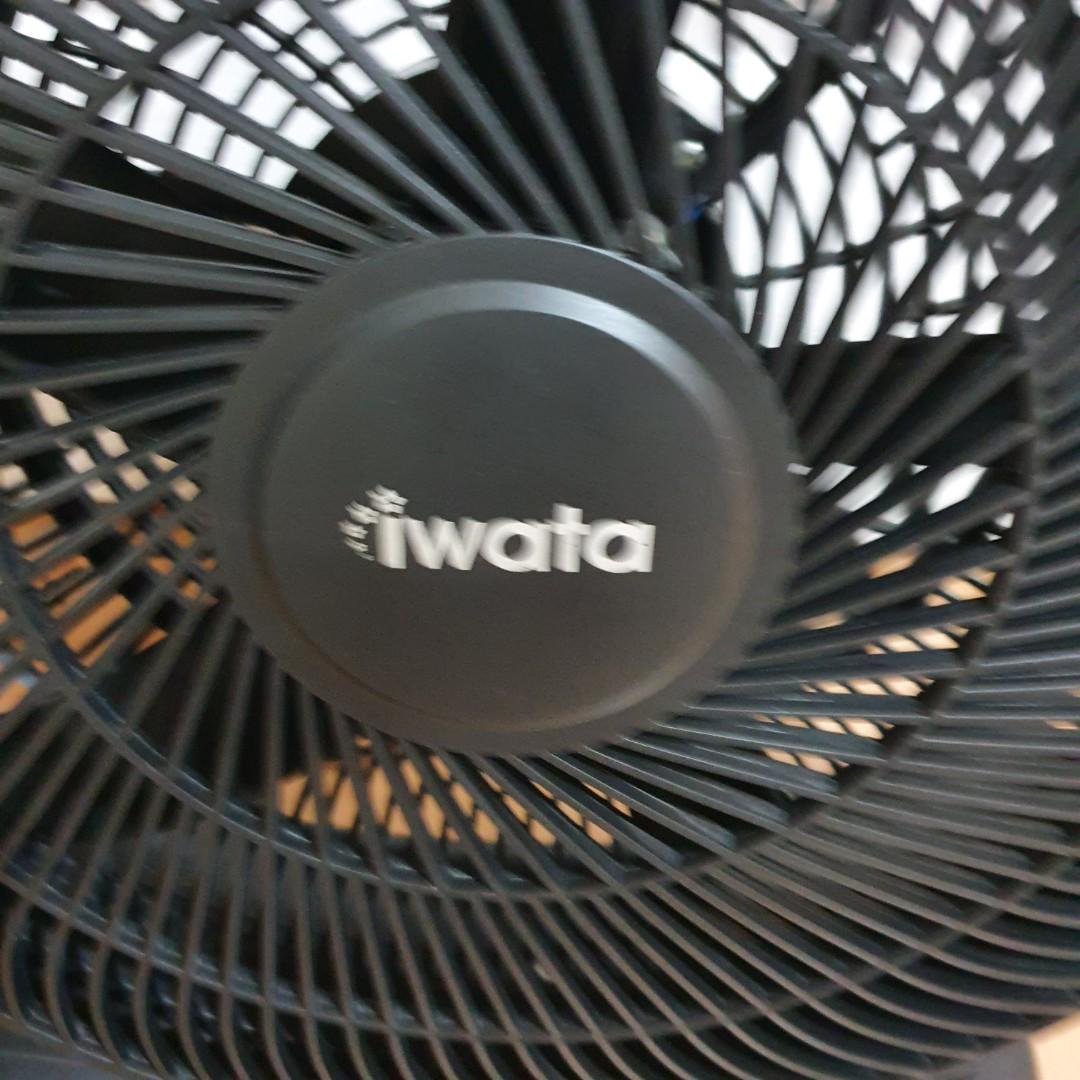 Iwata Box Fan, Furniture & Home Living, Lighting & Fans, Fans on Carousell