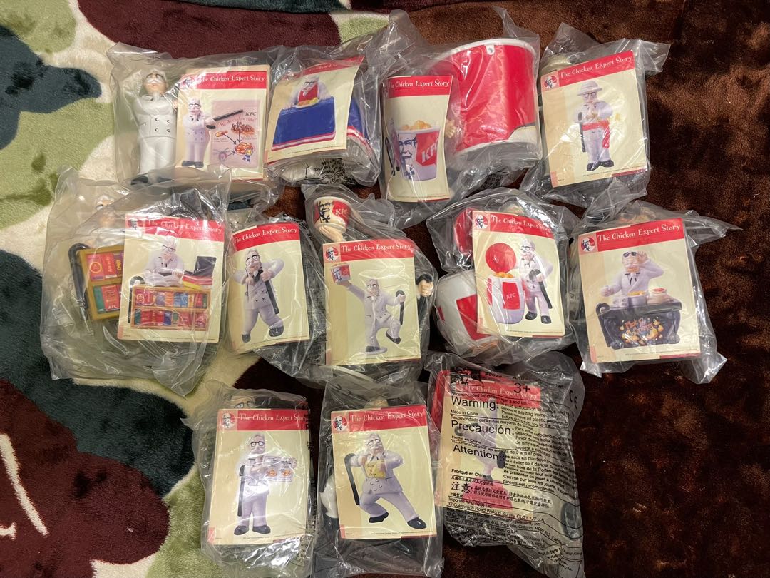 Kentucky Fried Chicken KFC The Chicken Expert Story Set of 12 figures ...