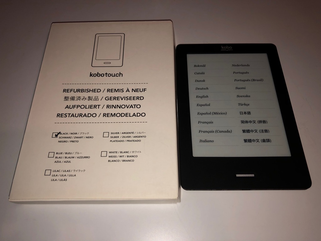 Kobo Touch N905C Certified Refurbished 電子書閱讀器 Kindle Readmoo MooInk, 手提電話, 電子書閱讀器 - Carousell