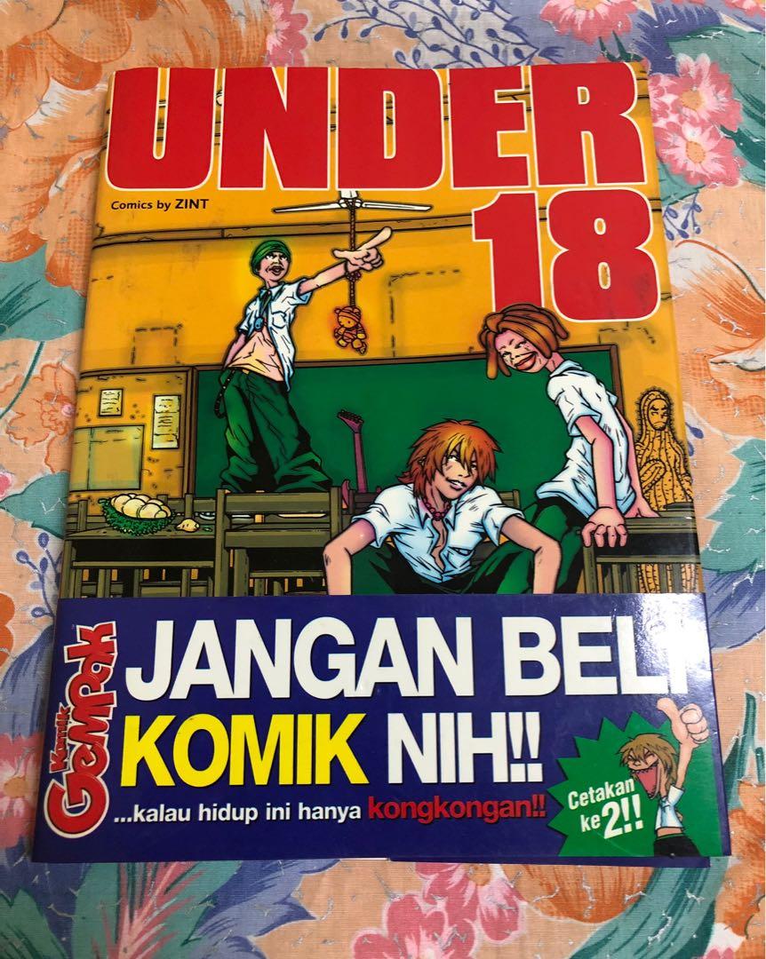Gempak Starz Komik @ Comic Under 18 signed by Zint 2002, Hobbies & Toys ...