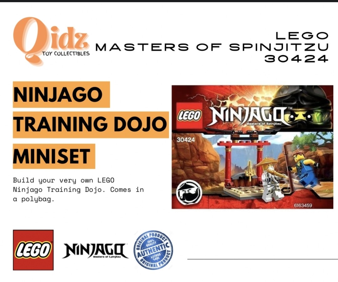 Lego Masters of Spinjitzu 30424 - Lego Ninjago Training Dojo, Hobbies ...