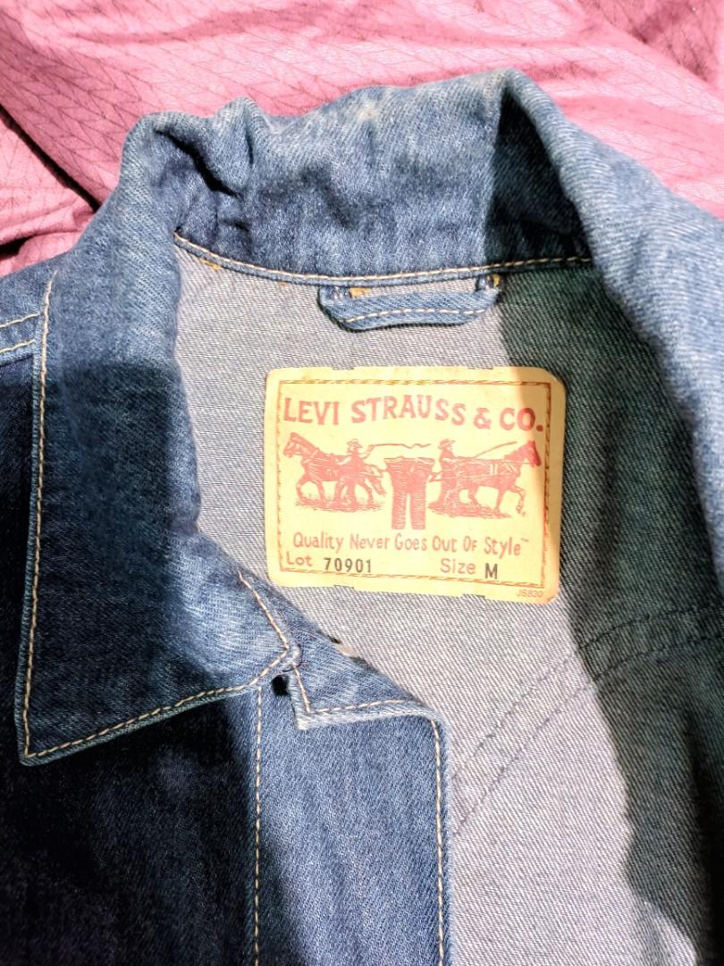 Levi Type 1 Denim Jacket, Men's Fashion, Coats, Jackets and Outerwear ...
