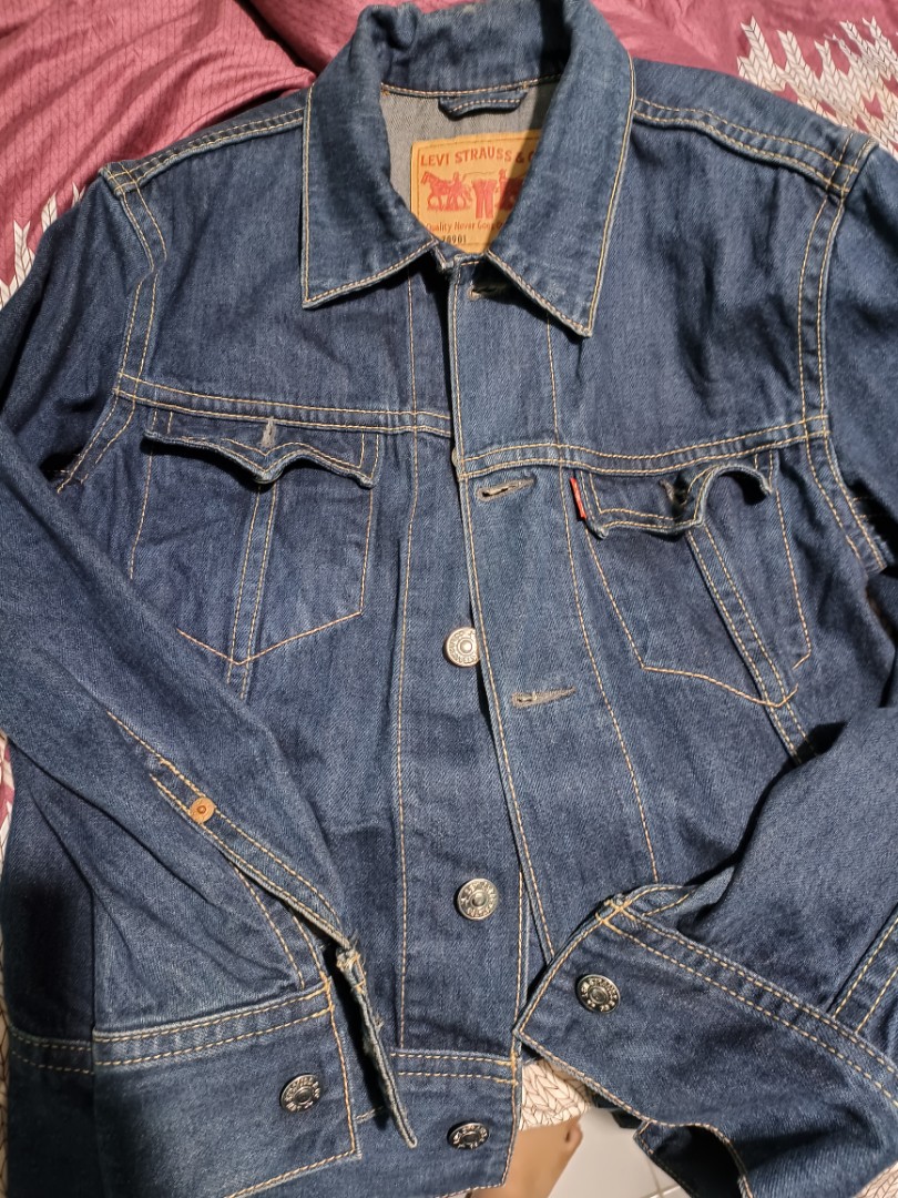 Levi Type 1 Denim Jacket, Men's Fashion, Coats, Jackets and Outerwear ...
